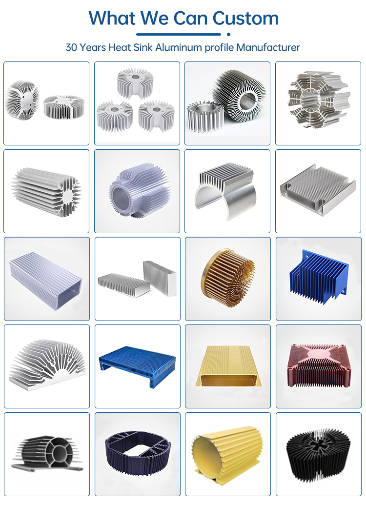 Aluminum Extrusion Heat Sinks – Custom Solutions for LED Lighting ...